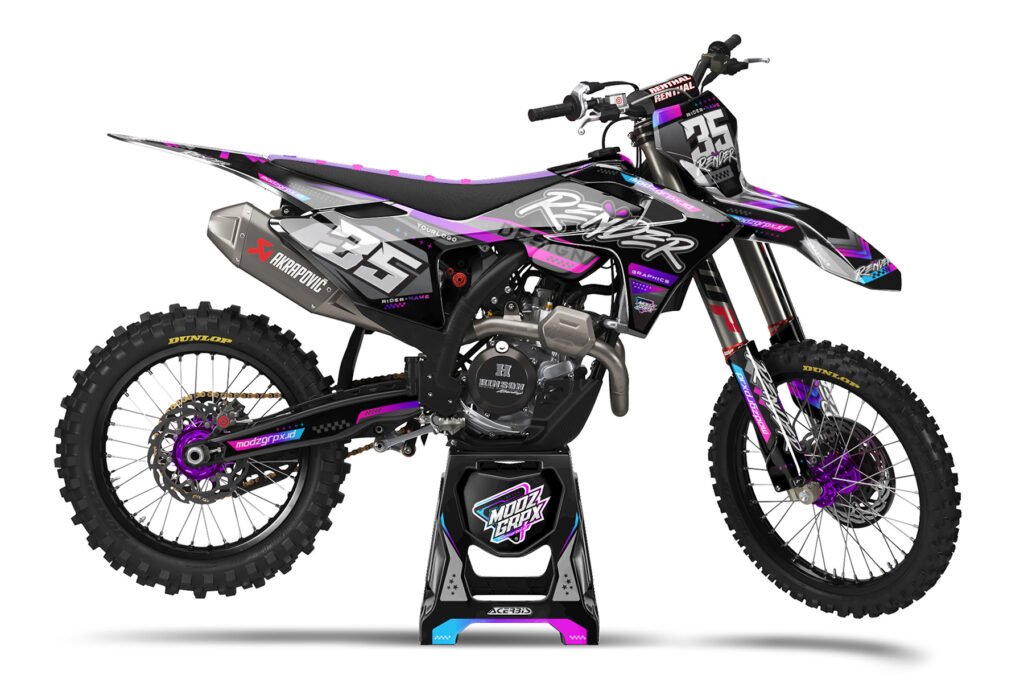 GASGAS MC 450 2024 3 VIEW - MODZGPX